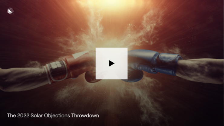 Solar Sales Objections Throwdown: “Solar financing rates are too high ...