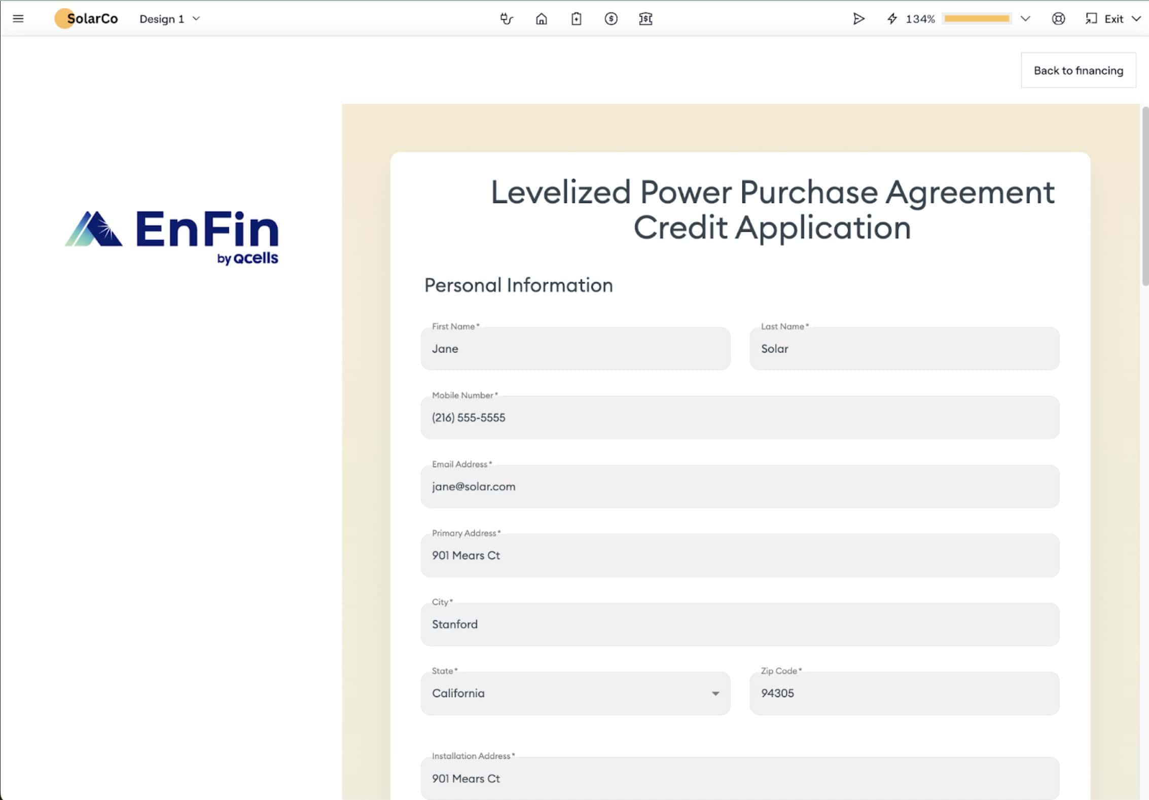 EnFin by Qcells | Aurora Solar